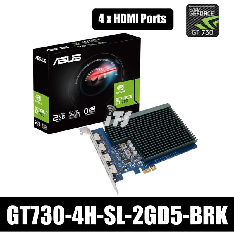 ASUS GeForce GT 730 with 4 HDMI Ports Graphics Card - TikTok Shop Malaysia