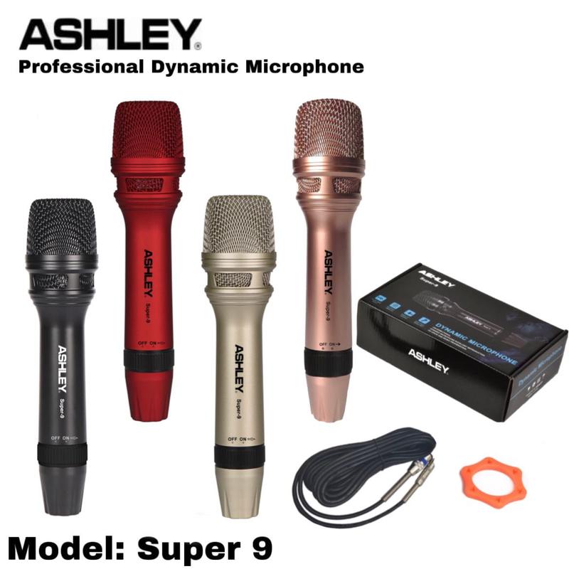 Mic Kabel Ashley Super 9 Original - Shop | Tokopedia