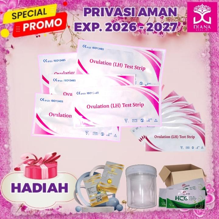Ovutest Ovulation (LH) Test Strip Pink Alat Tes Kesuburan - Mudah dan ...