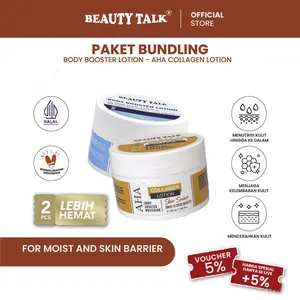 BEAUTY TALK AHA Collagen Body Booster - 100ML Whitening Lotion dengan ...