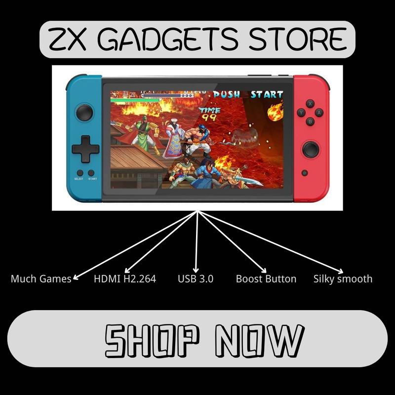 Game Console X70，There are so many games waiting for you to play ...