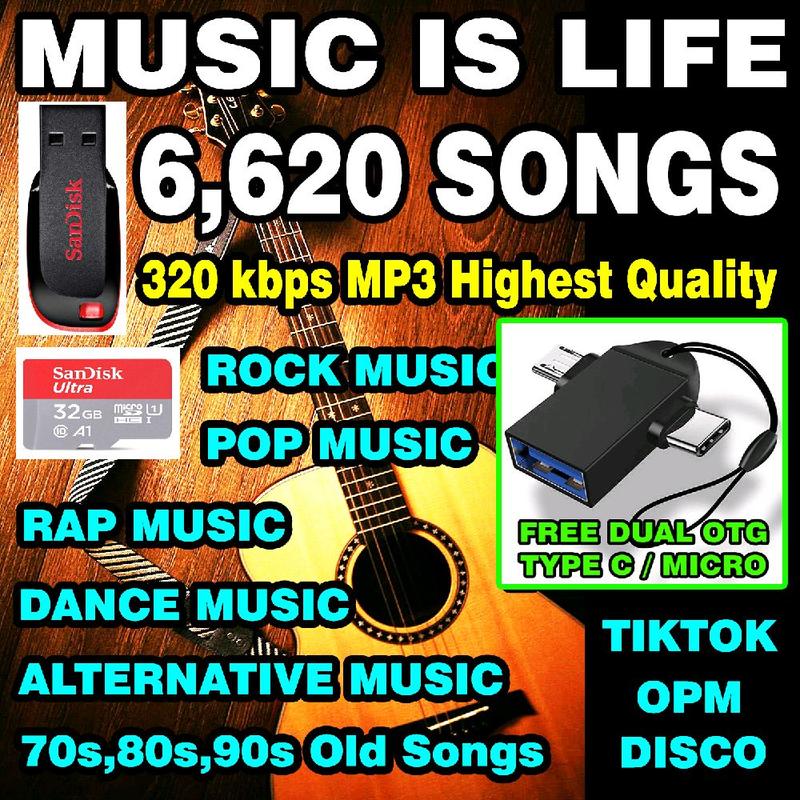 USB FLASHDRIVE WITH SONGS/MUSIC 6620 FILES MP3 320KBPS HIGHEST - TikTok ...
