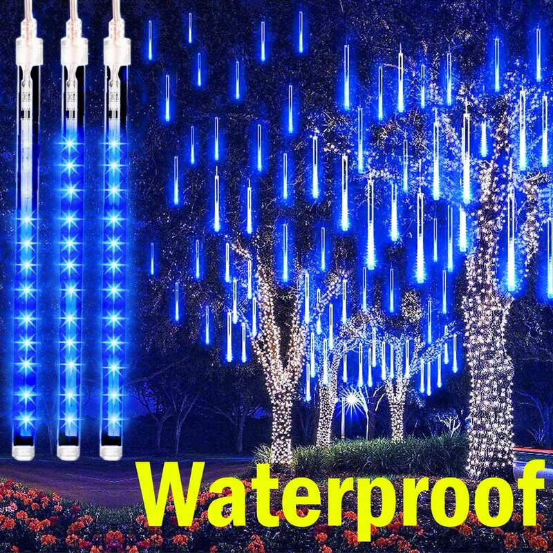 Lampu LED kalis air untuk pancuran meteor, kalungan cahaya dongeng ...
