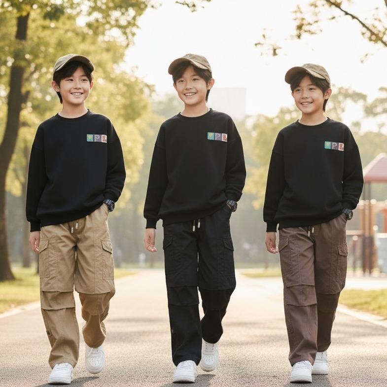 CELANA ANAK LOOSE PANTS VIRAL 13-14 TAHUN Pinggang Tinggi 83cm Lebar ...