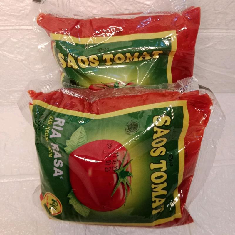 1 bungkus saus tomat ria rasa kemasan 450g - Shop | Tokopedia