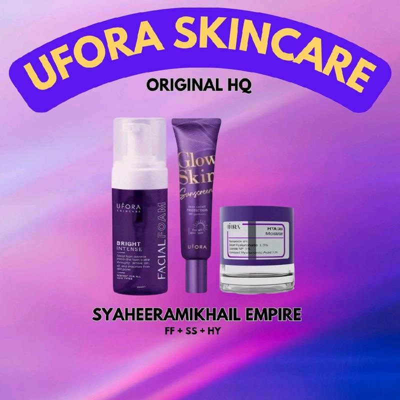 UFORA SKINCARE 3 IN 1 ( FF + HY+ SS) Kulit Skincare Toner Brightening ...