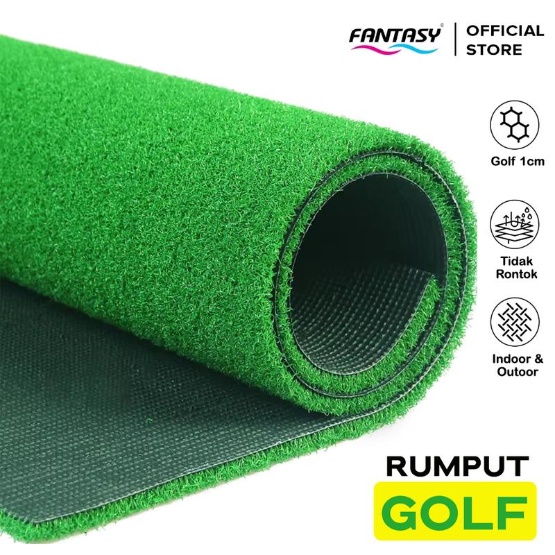 Fantasy Karpet Rumput Palsu 10 mm uk. 100 x 100 cm Rumput Sintetis ...