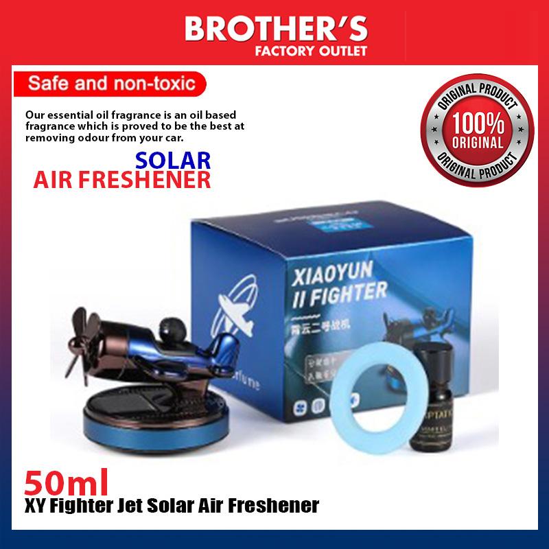 XY Fighter Jet Solar Air Freshener Aromatherapy Diffuser Dashboard ...