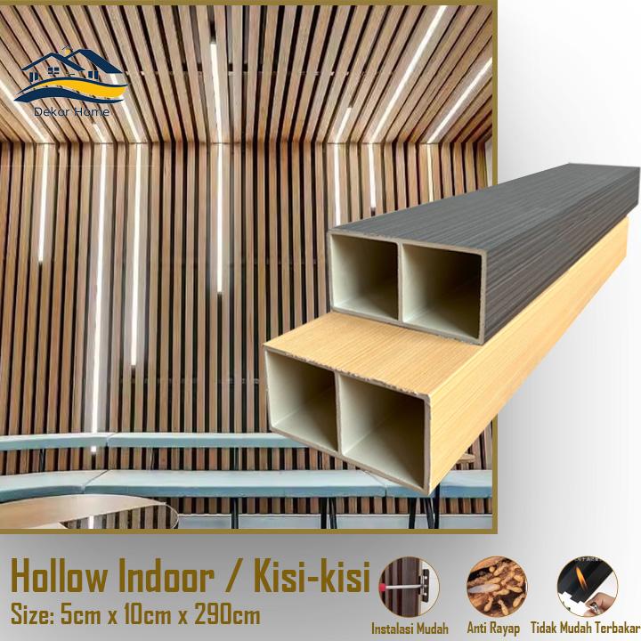 PARTISI HOLLOW PVC 5CM X 10CM KISI KISI SEKAT RUANGAN INDOOR - Shop ...
