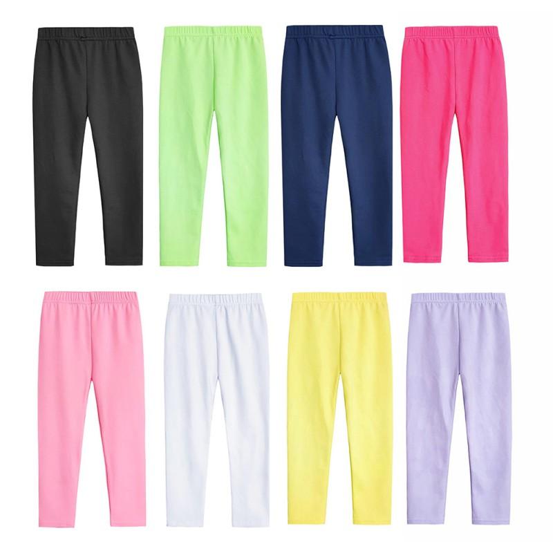 Girls' Milk Silk Double-Sided Brushed Leggings - TikTok Shop Singapore