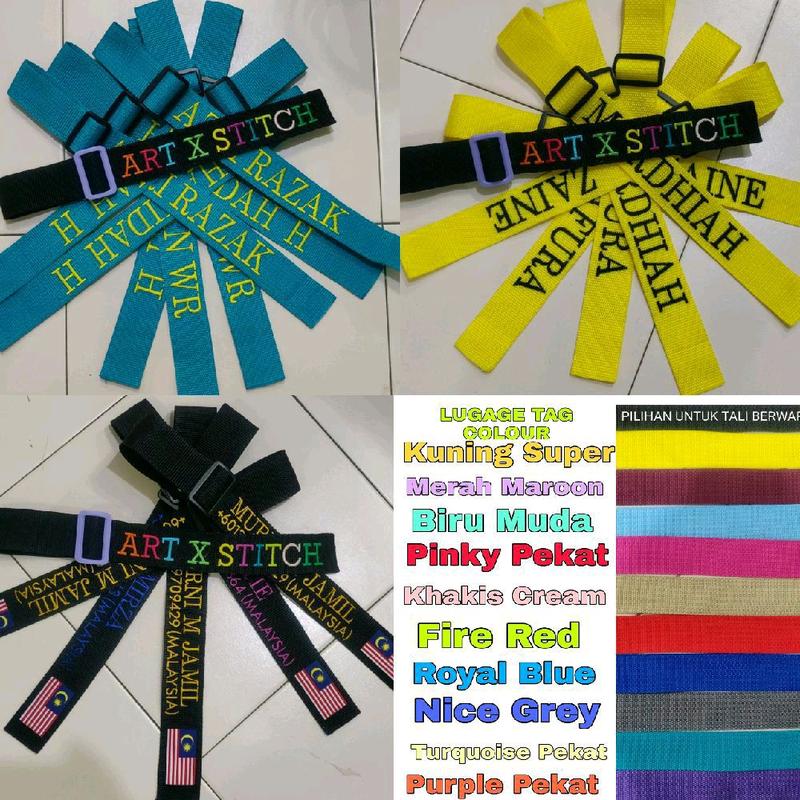 12) LUGGAGE TAG - BEG TAG UMRAH - BEG TAG HAJI - TANDA TAG NAMA ...