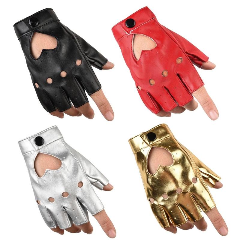 Cosplay Party Gloves Dance Mittens Women Men Five Finger Gloves ...