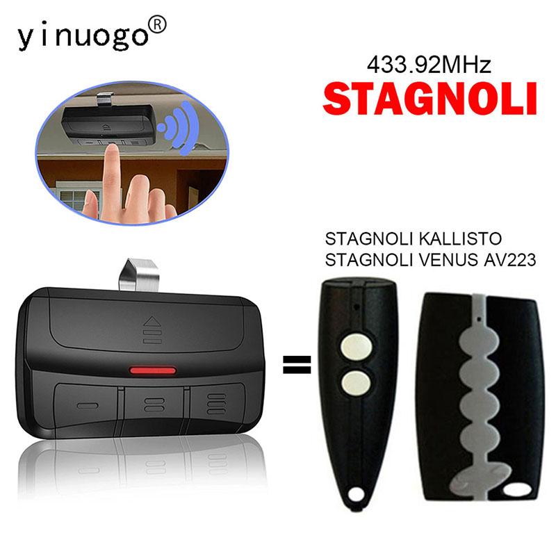 Compatible With STAGNOLI Remote Control VENUS AV223 KALLISTO Garage ...