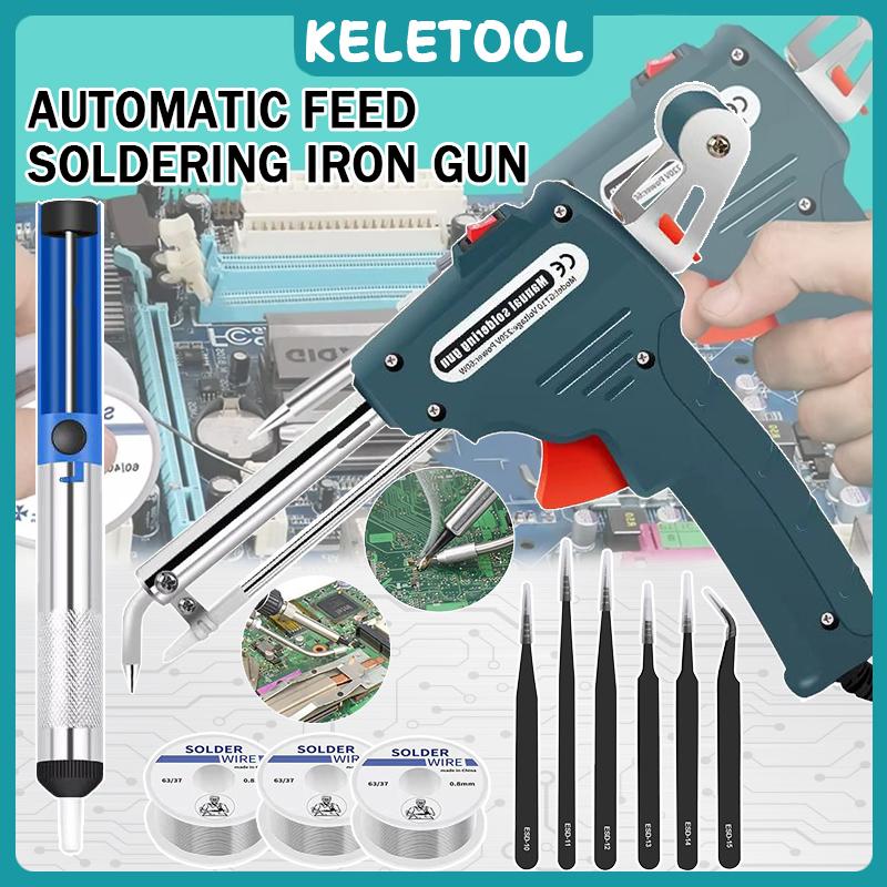 Soldering Iron Kit Automatic Soldering Gun with Ceramic Heater - TikTok ...