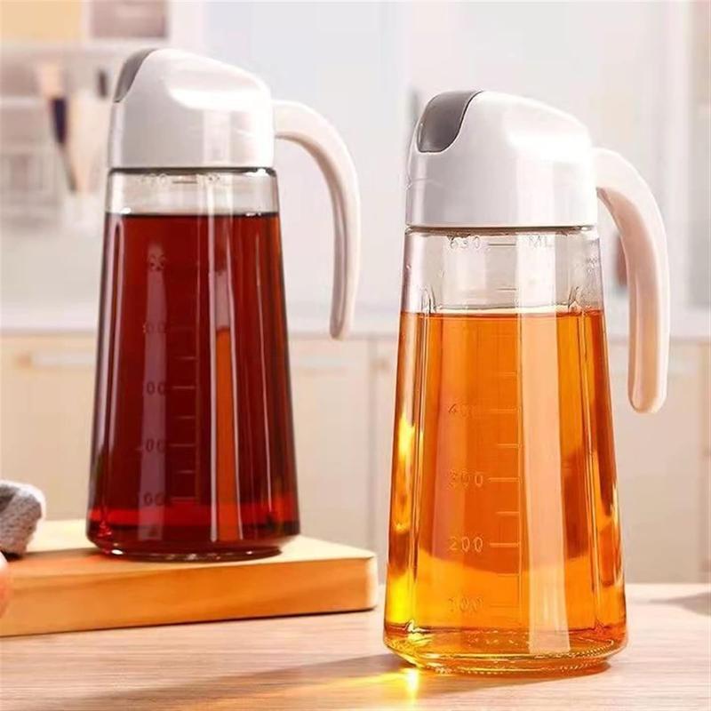 Dispenser Minyak, Kapasiti 630ml, Botol Perasa Memasak, Dispenser ...