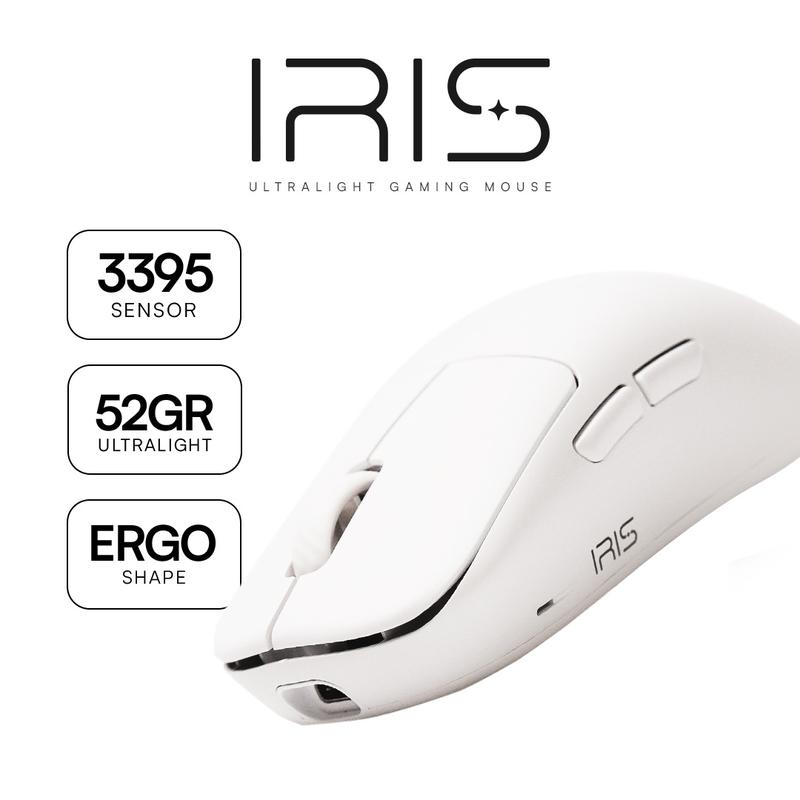 IRIS Ultralight Ergonomic Wireless Gaming Mouse by Press Play - Shop ...