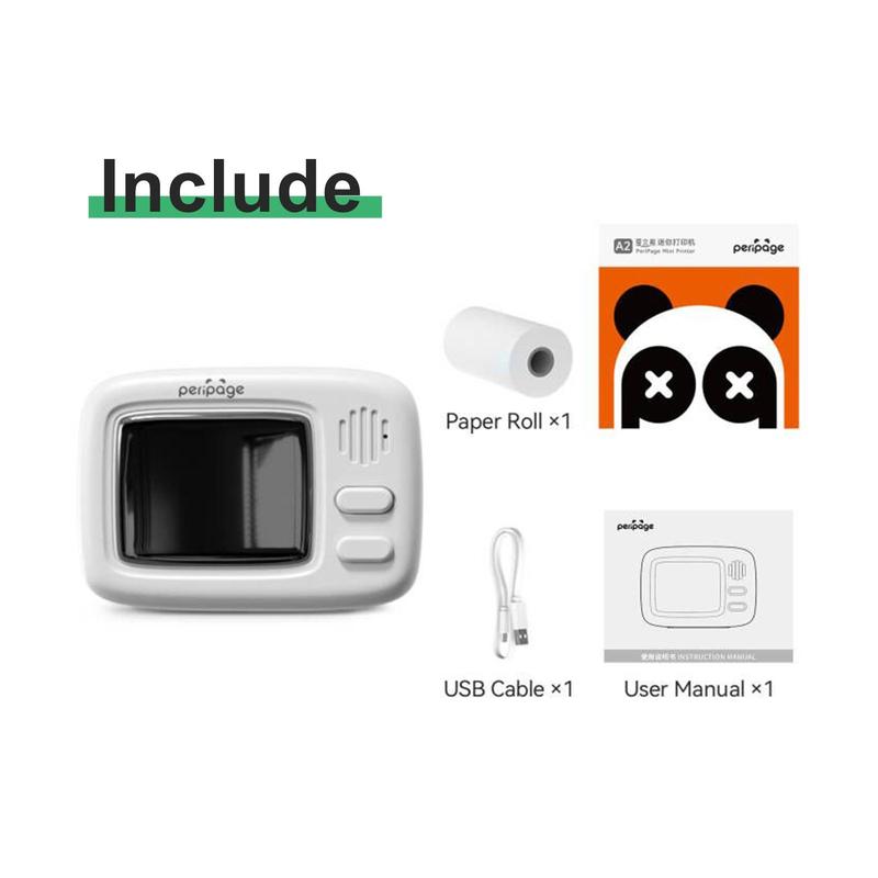 (M) Mini Sticker Printer Inkless Label Printer A2 Bluetooth - TikTok ...