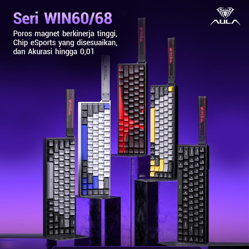 AULA WIN60/68 HE Magnetic Switch 60% 65% RT, Extreme Response, - Shop | Tokopedia