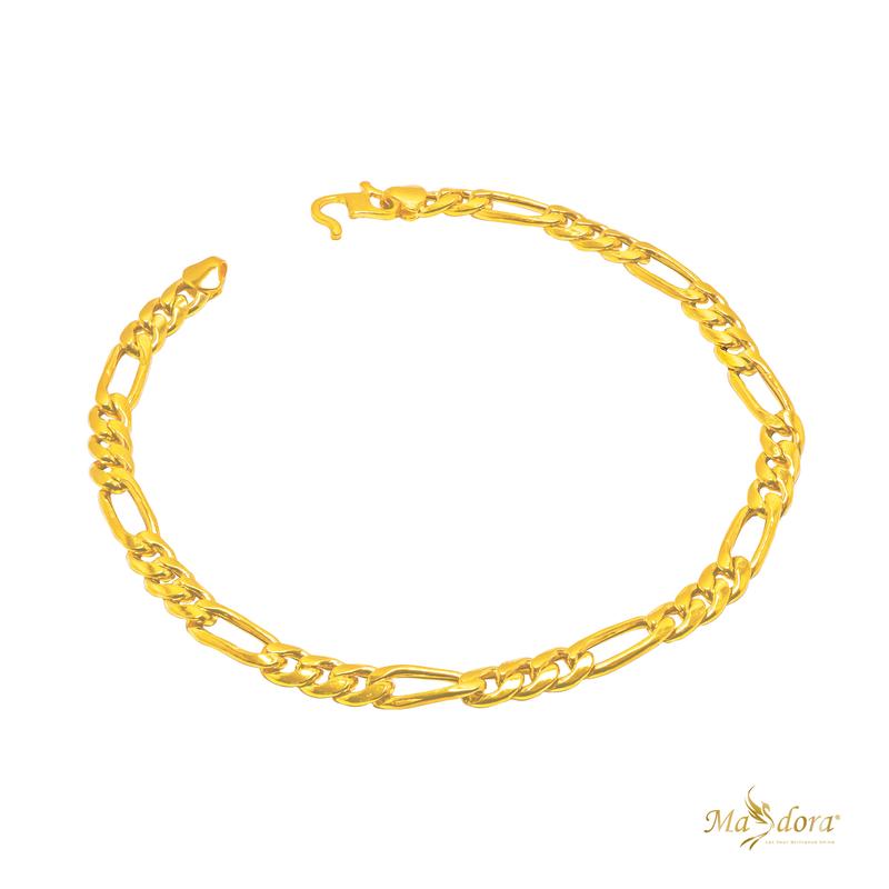 MASDORA 916 Gold Bracelet Rantai Tangan Emas ~ Simple Fegaro - TikTok ...