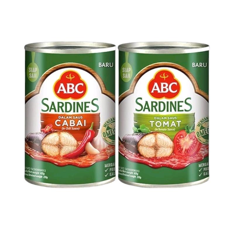 ABC Sarden ikan kaleng 400 gr / 425 gr - Shop | Tokopedia