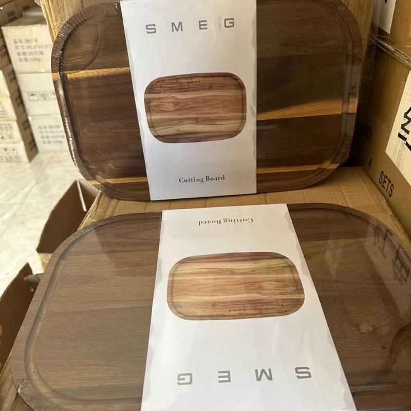 SMEG CUTTING BOARD SOLID WOOD CHOPPING BOARD Kitchen vegetable board ...