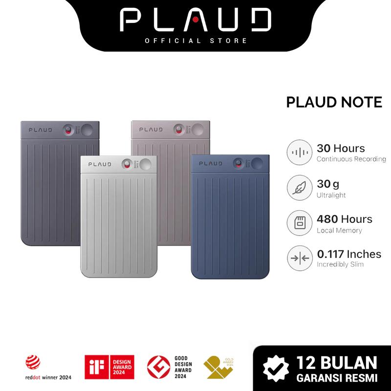 Plaud Note AI Voice Recorder Empowered - Shop | Tokopedia