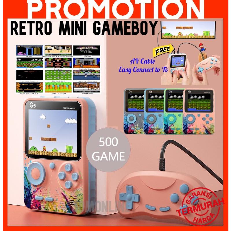 ~Ship From KL~ 500 Games Retro Mini Gameboy Game Console Sup - TikTok ...