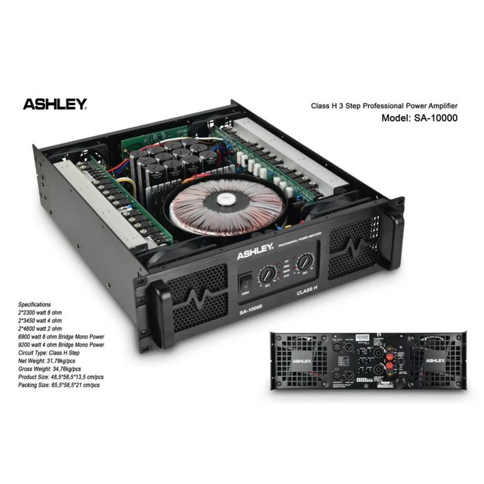 Jual Power Ashley SA 10000 Original Amplifier CLASS H 3 Step ASHLEY SA ...