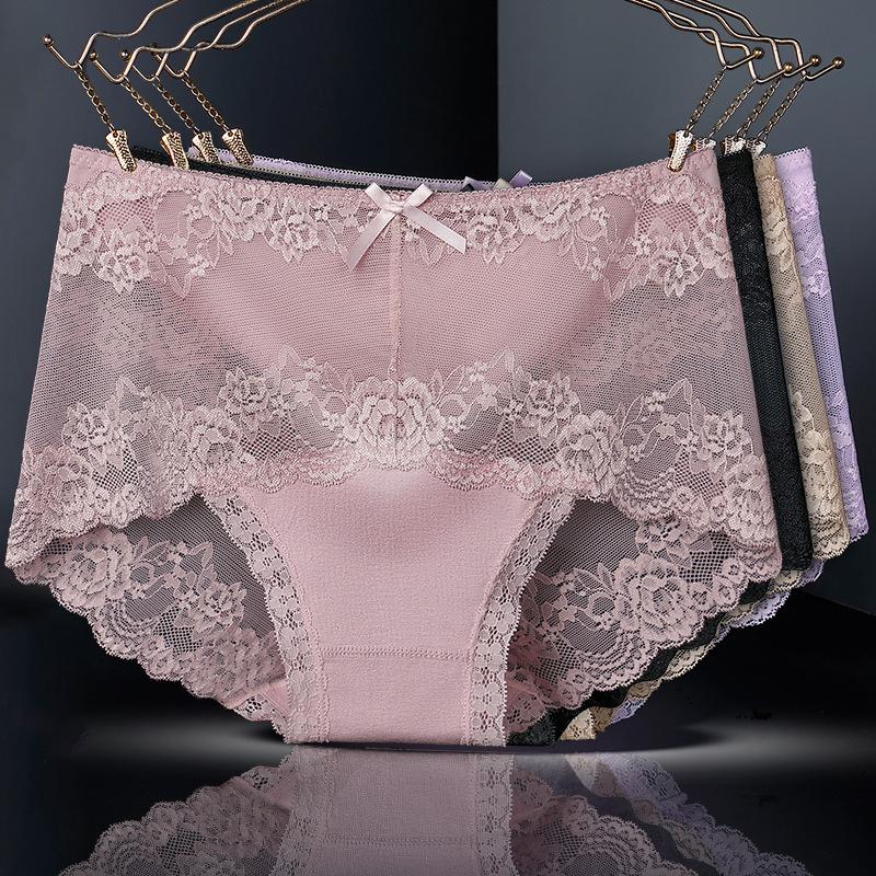 Seluar dalam seksi lancar untuk wanita, seluar dalam kapas tulen ...