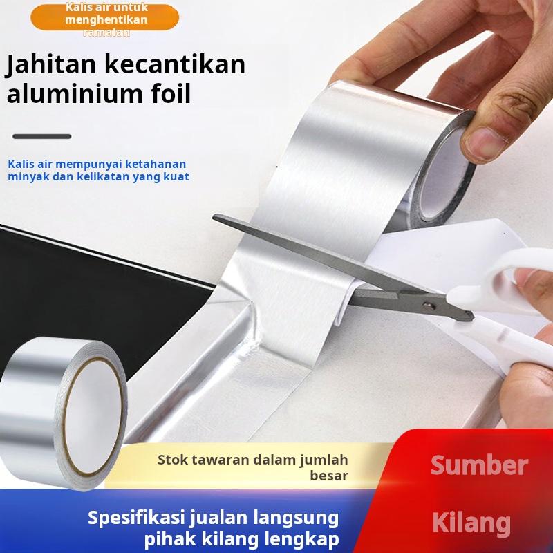 Pita Kerajang Aluminium, Pelekat Kalis Air dan Kalis Minyak Dapur ...