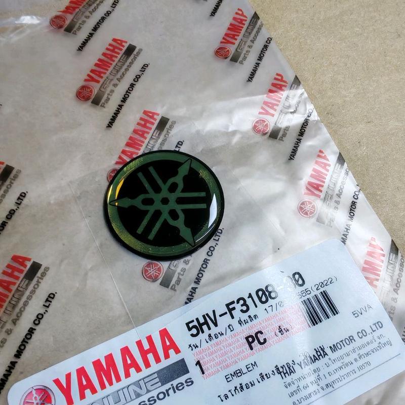 EMBLEM TIMBUL YAMAHA GOLD (30mm) DADA SPARK COMBAT ORIGINAL - TikTok ...
