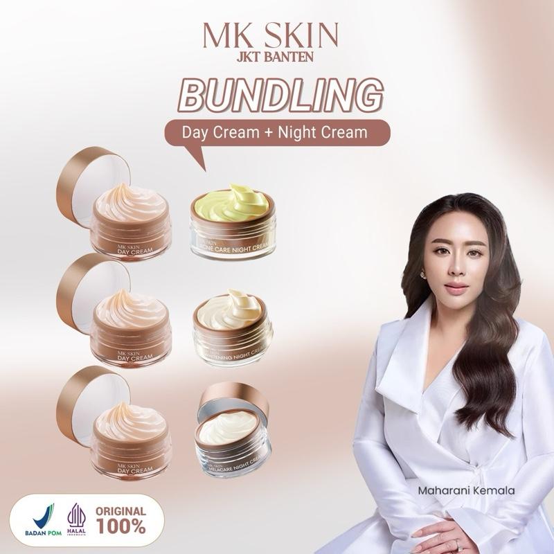 [READY] MKSKIN BUNDLING DAY CREAM DENGAN ALL VARIAN NIGHT CREAM ...