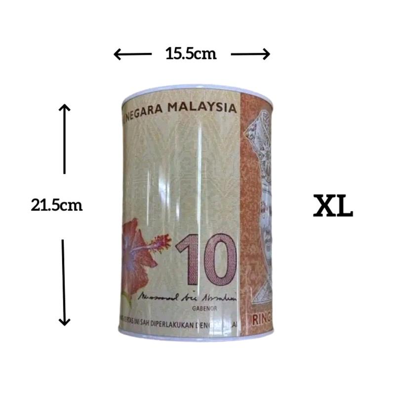 Tabung Duit Sealing & Wang Kertas/Saving Money Box Ready stock - TikTok ...