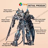 Promo Robot transformers Baiwei Steel Whip Dinobot Strafe TW-1104 ...