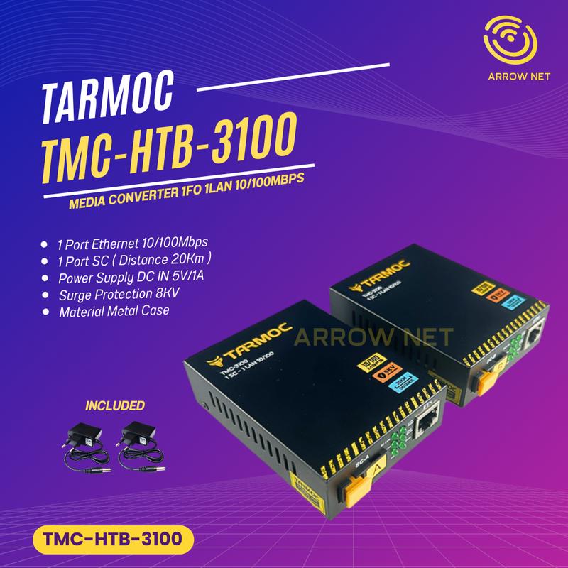 Tarmoc TMC-HTB-3100 | Media Converter 1 FO 1 LAN 10/100Mbps | HTB 3100 ...