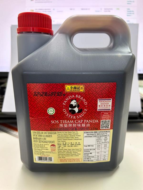 Sos Tiram Cap Panda (Lee Kum Kee) 2.5KG - TikTok Shop Malaysia
