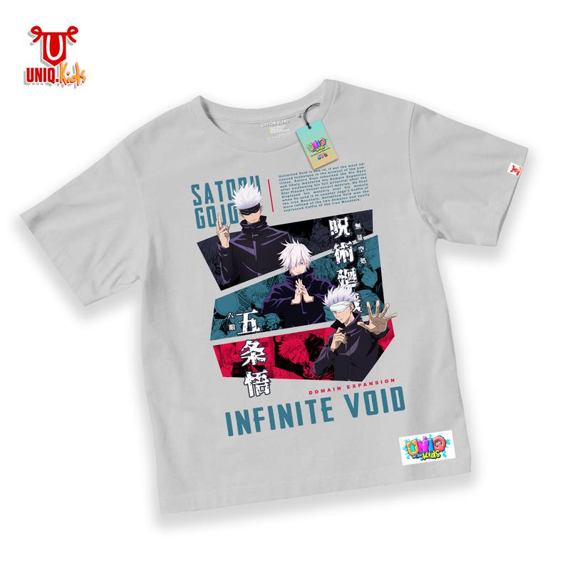 UNIQ.KIDS PREMIUM GOJO SATURO EXCLUSIVE GRAPHIC TEE WITH FRE - TikTok ...