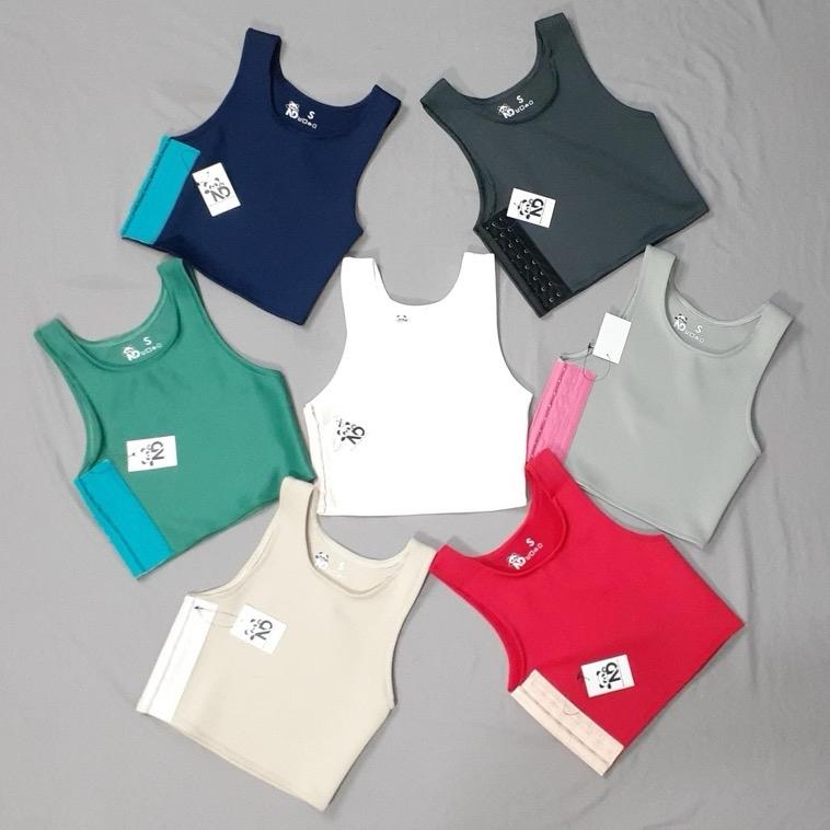 BREAST BINDER HALF PENGECIL DADA ( BAHAN ELASTIS KARET ) Lembut Singlet ...