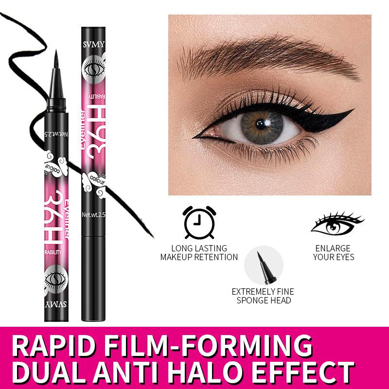 SVMY Extremely Fine Sponge - tipped Eyeliner Pen: A Charming - TikTok ...