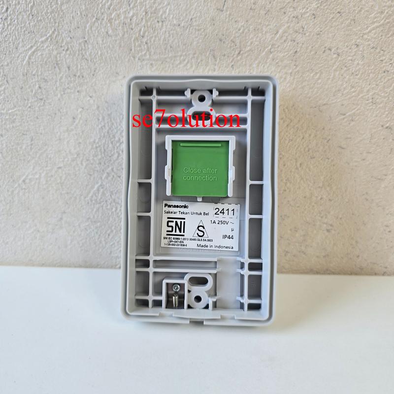 Panasonic Saklar Bell Push Button For Door Chime (EGG-331) - Shop ...
