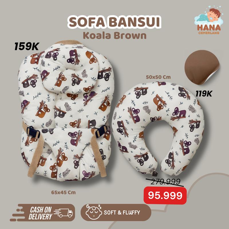 [FREE BANTAL MENYUSUI] Exclusive Sofa Baby Newborn Hanna Cemerlang ...