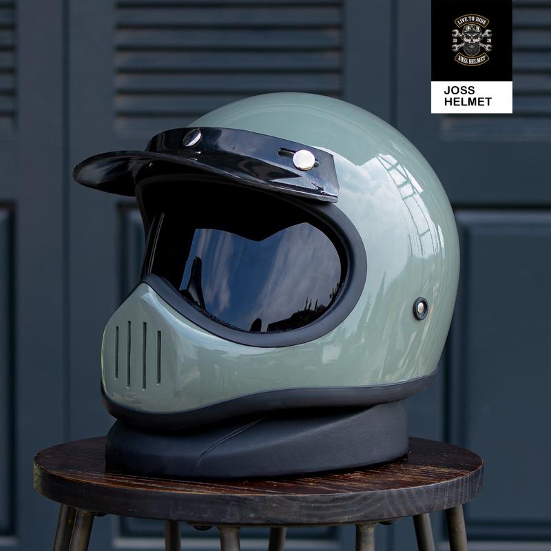 HELEM CUSTUM CAKILSIMPSON M30 RETRO FULL FACE SNI Helm Motor - Shop ...