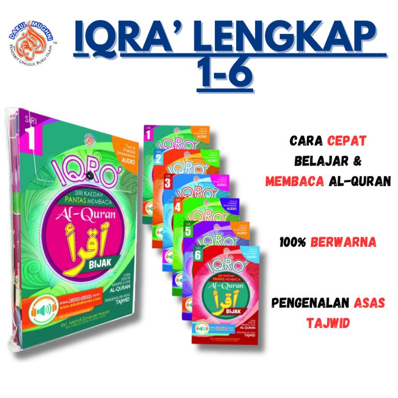 Iqra - IQRA' BIJAK 1-6 SET LENGKAP - iqra' digital - iqra budak ...