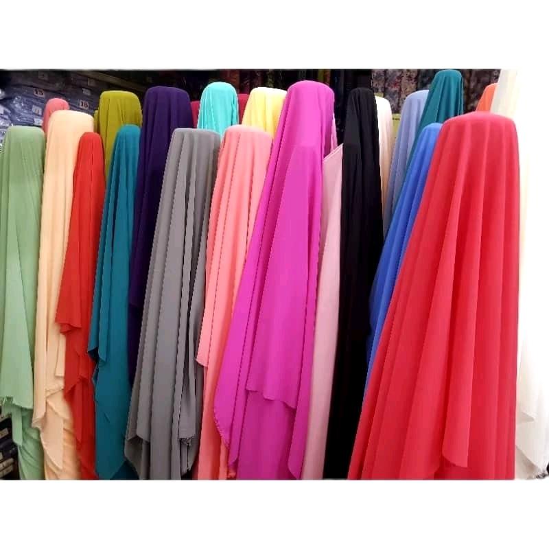 [READY STOCK] CHIFFON GEORGETTE SOFT BIDANG 60'' Kain - TikTok Shop ...