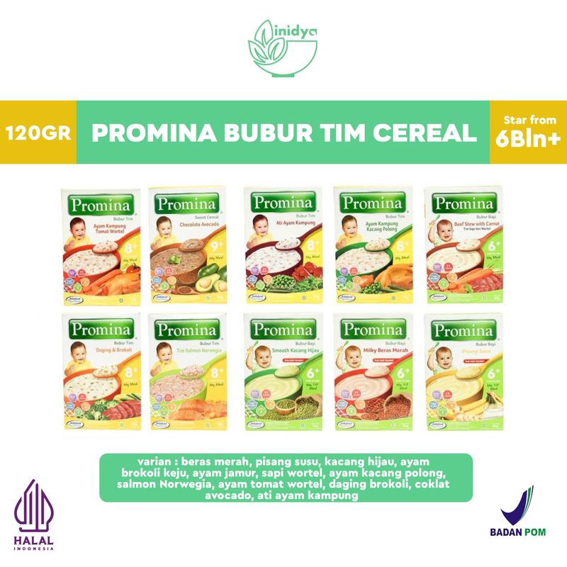 PROMINA - Bubur Tim Cereal 120g | Makanan Mpasi Bayi - Shop | Tokopedia