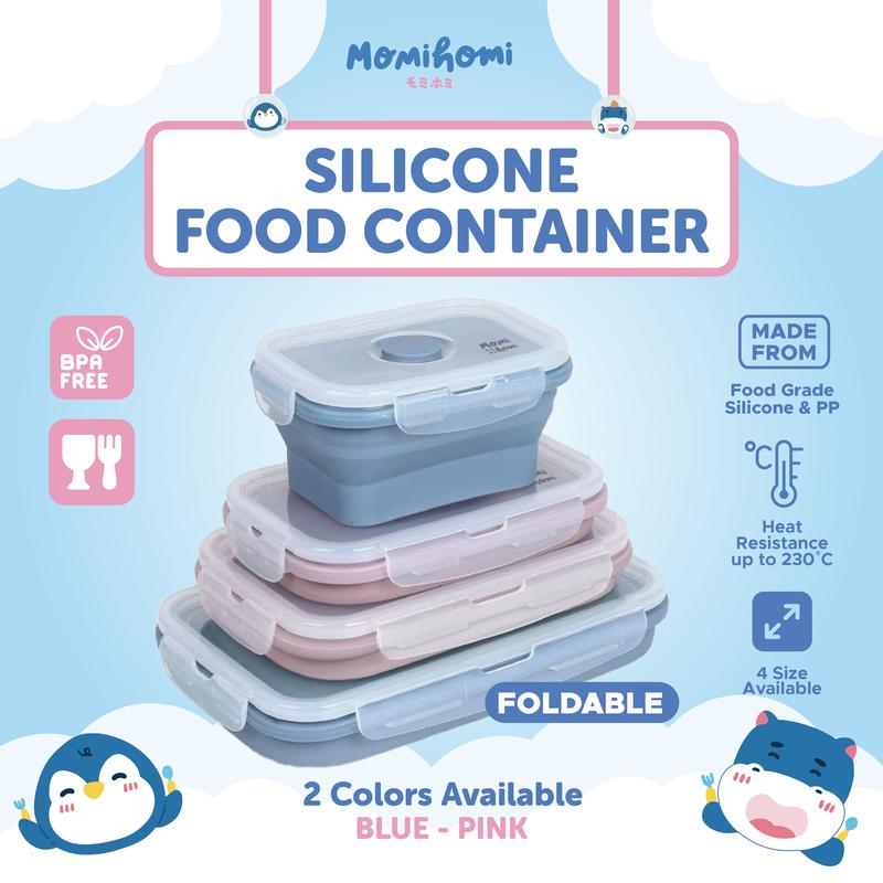 Momi Homi Silicone Food Container Tempat Penyimpanan Makanan - Shop ...