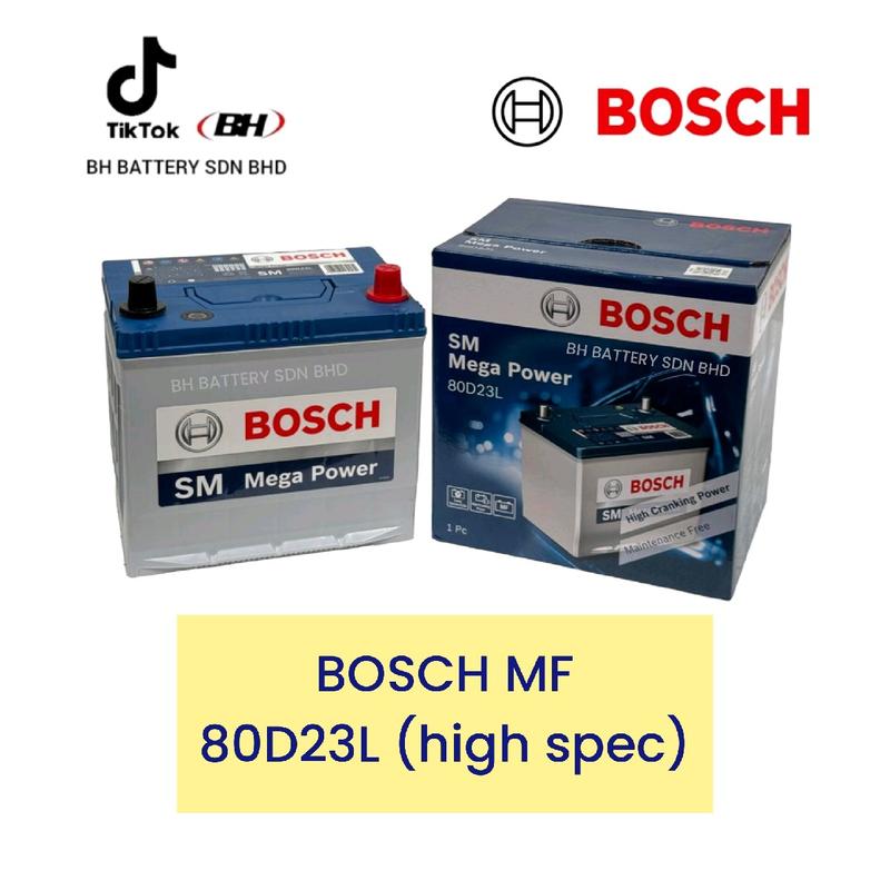 BOSCH MF - 80D23L high spec car battery - Mazda, Proton, Toyota ...