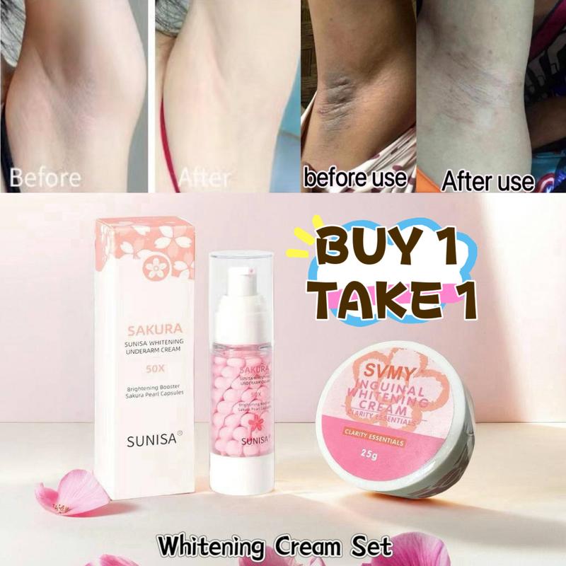『BUY 1 TAKE 1』FDA Approval Sunisa Sakura Whitening Underarm Cream - TikTok Shop Philippines
