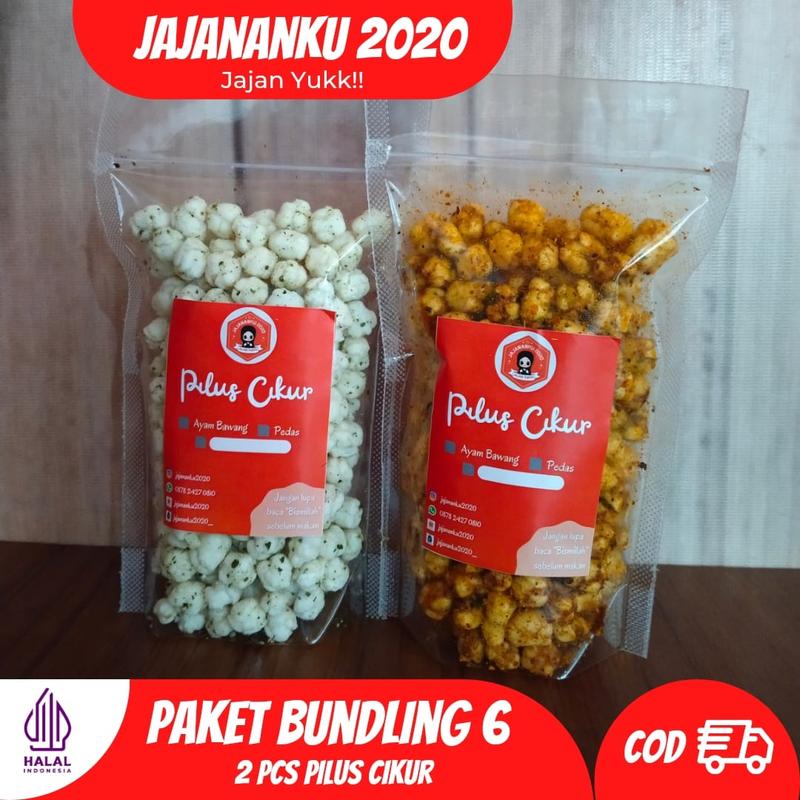Pilus cikur renyah paket bundling 300 gr - Shop | Tokopedia
