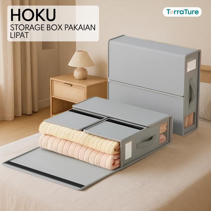Promo TerraTure Box Baju Kotak Penyimpanan Serbaguna Storage Box ...